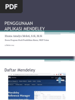 Panduan Mendeley untuk Akademisi | PDF