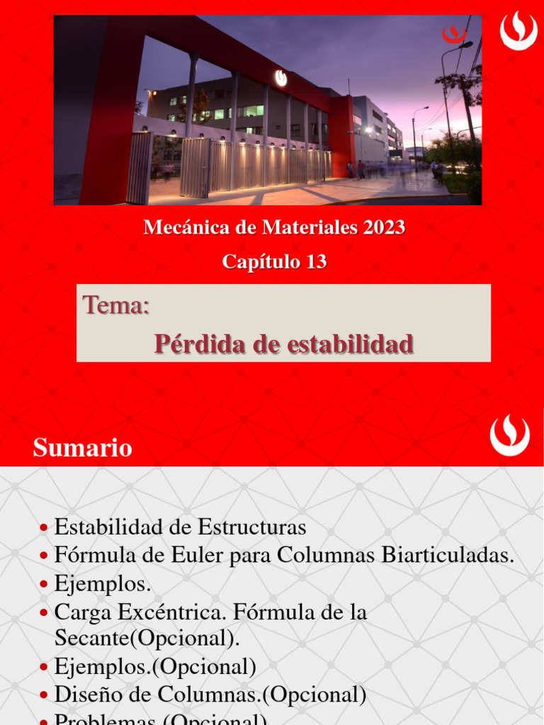 Cap13 Pérdida de Estabilidad v2023 | PDF