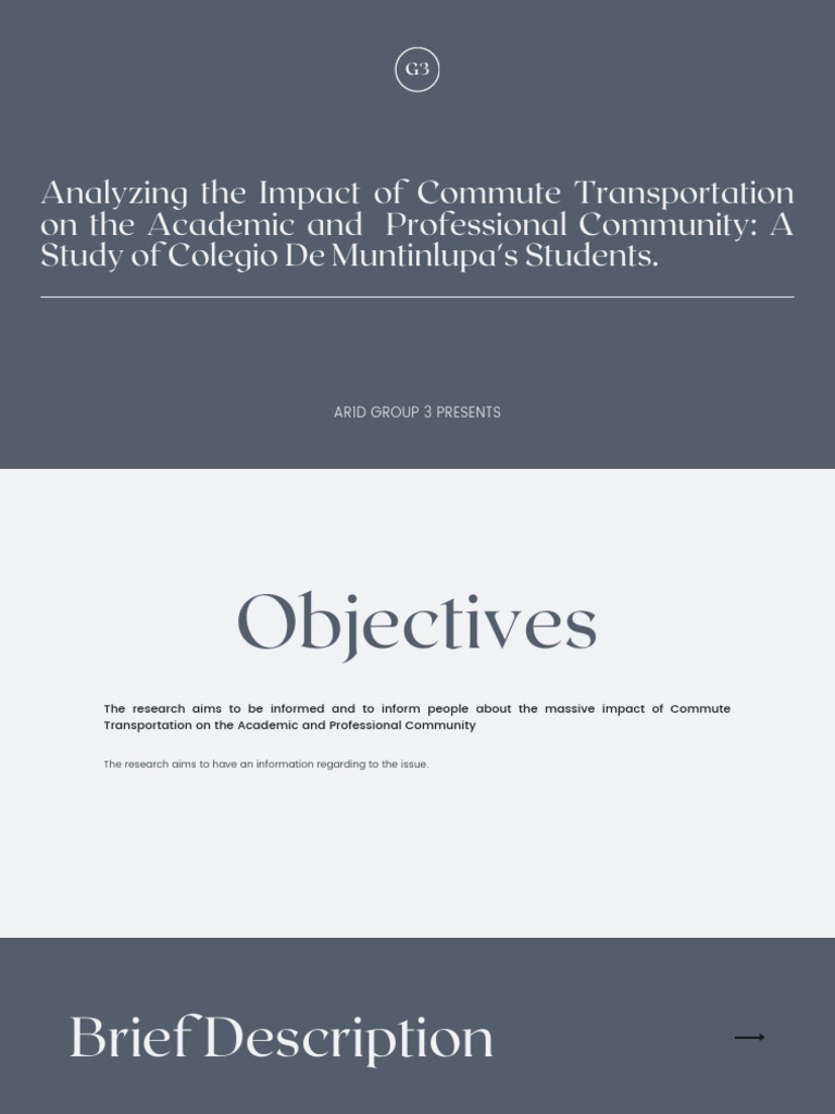 Commute Transportation's Impact on Students | PDF | Traffic | Commuting