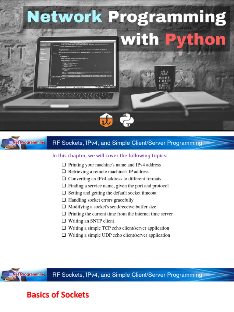 Network Programming 1 Pdf Network Socket Port Computer Networking