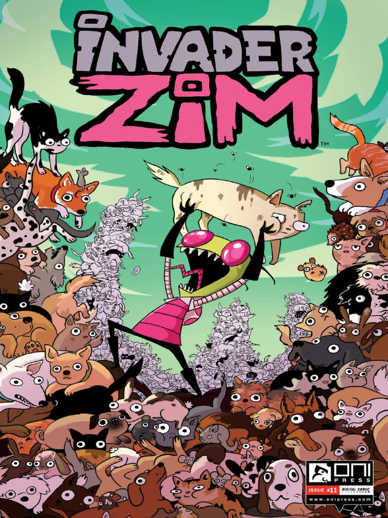 Invasor Zim Issue #6 Traducido Al Español. | PDF