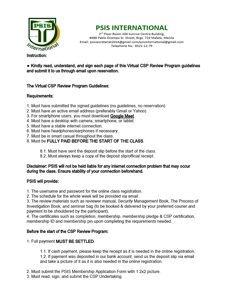 Guidelines - Virtual CSP | PDF | Cyberspace | Computing
