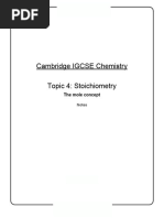 GCSE Chemistry Equation Sheet | PDF | Teaching Methods & Materials