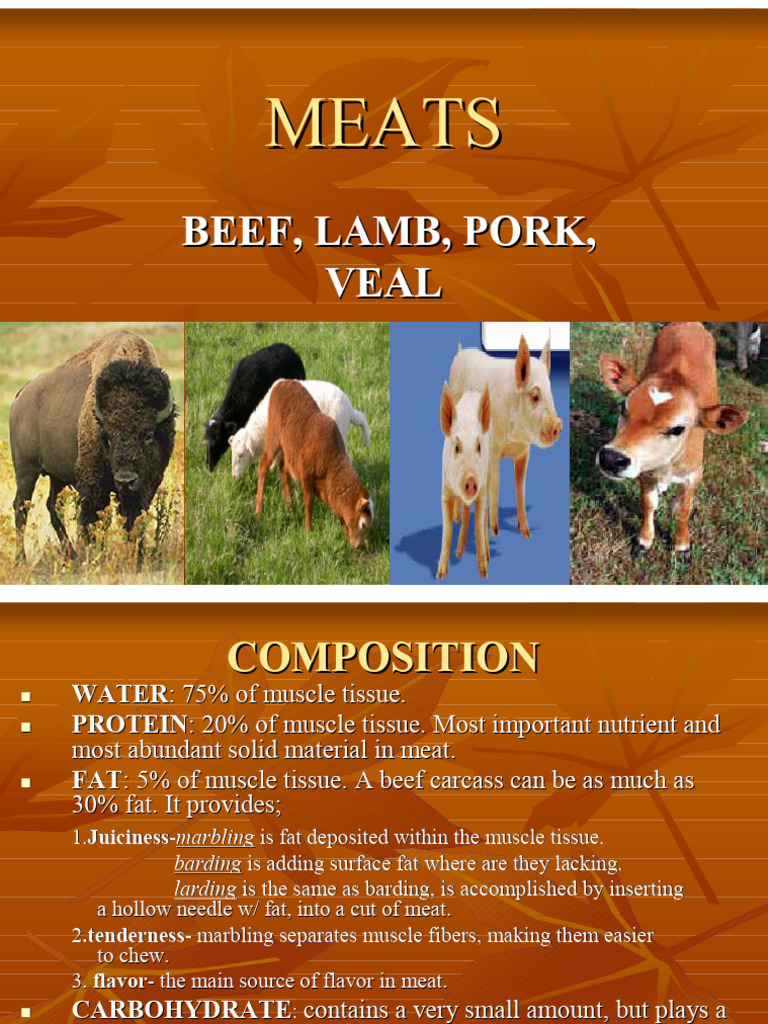 Meats | PDF