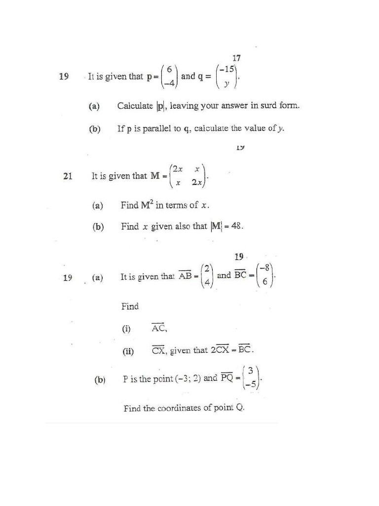 Maths 2 | PDF