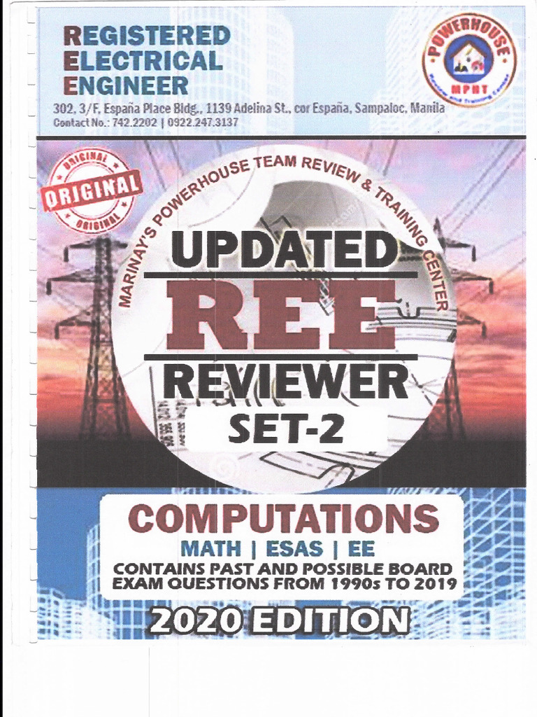 REE Math - Computations - PowerHouse | Download Free PDF | Area | Circle