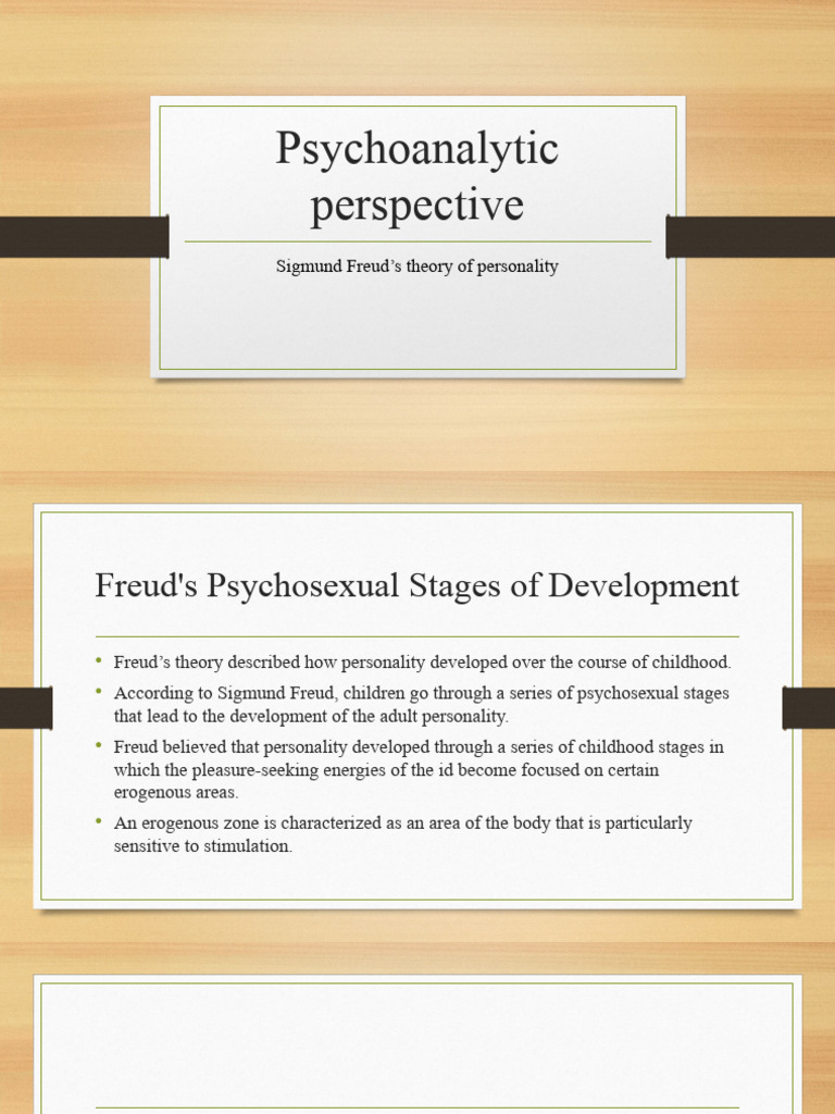 Freud's Psychosexual Theory | PDF