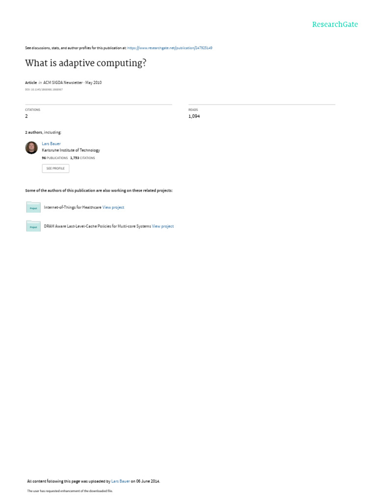 Whatisadaptivecomputing | PDF