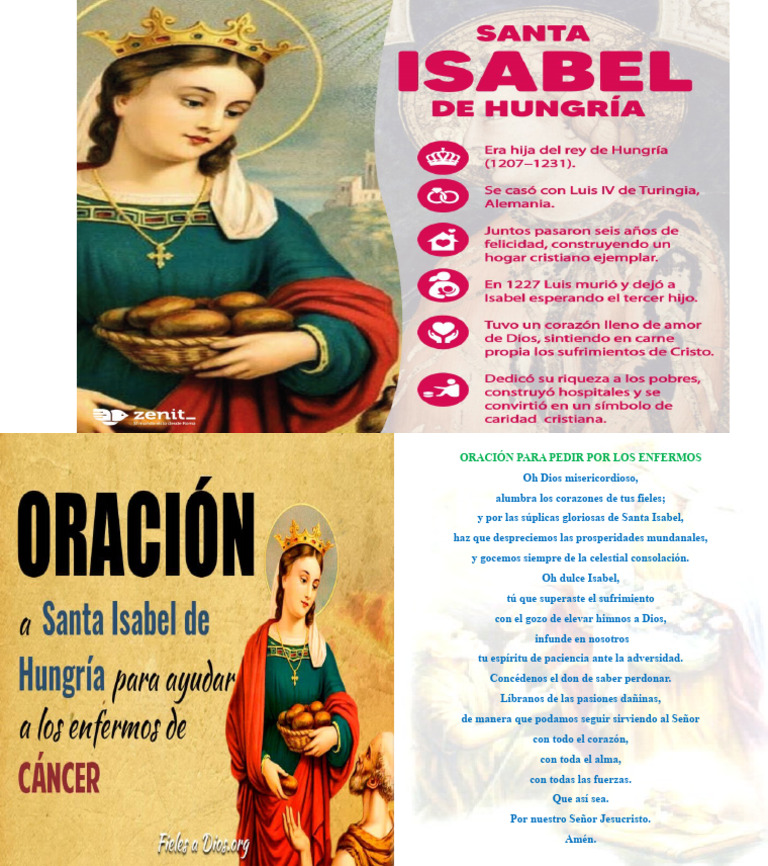Oración Por Santa Isabel | PDF
