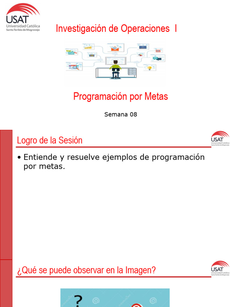Programación Por Metas | PDF | Programación lineal | Programación de ...