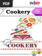 COOKERY 10 - Q1 - Mod1 PDF | PDF | Egg As Food | Yolk