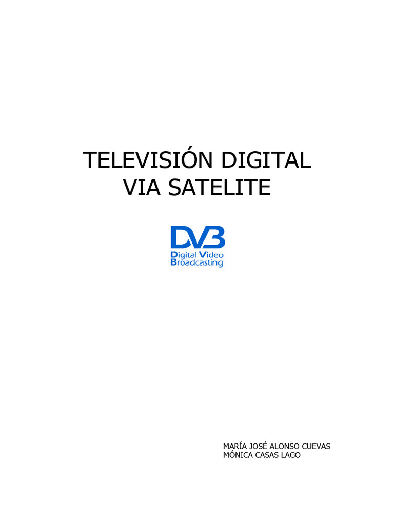 Televisión Digital vía Satélite DVB-S | PDF