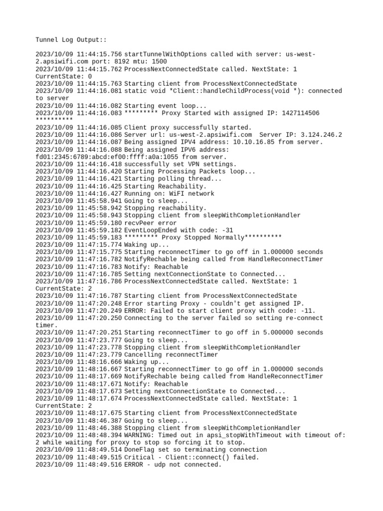 A Psi Tunnel Log | PDF | Ip Address | I Pv6