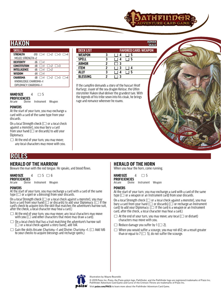 PZO6041 Character Sheets | PDF | D20 System | Tabletop Games