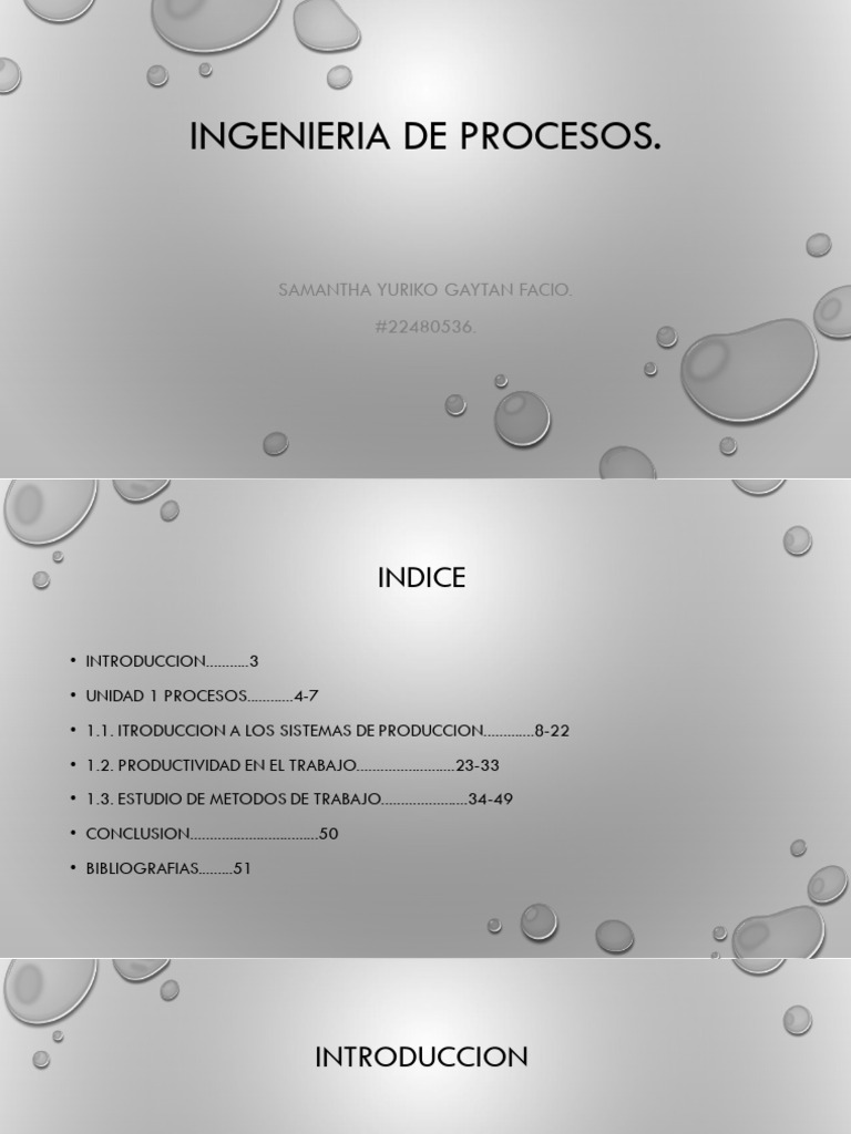 Presentación Procesos | PDF