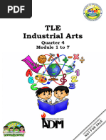 TLE 6 - INDUSTRIAL ARTS Module 1 | PDF | Engraving | Etching