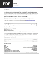 Australian Customs Declaration Form | PDF | Australia