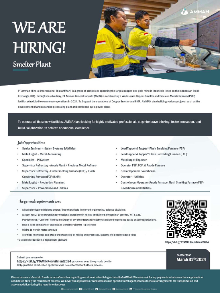 AMIN Copper Smelter - March-31 | PDF