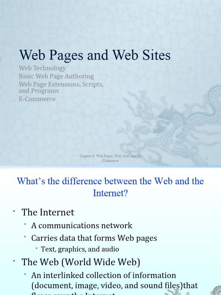 10.1 Internet | PDF | World Wide Web | Internet & Web