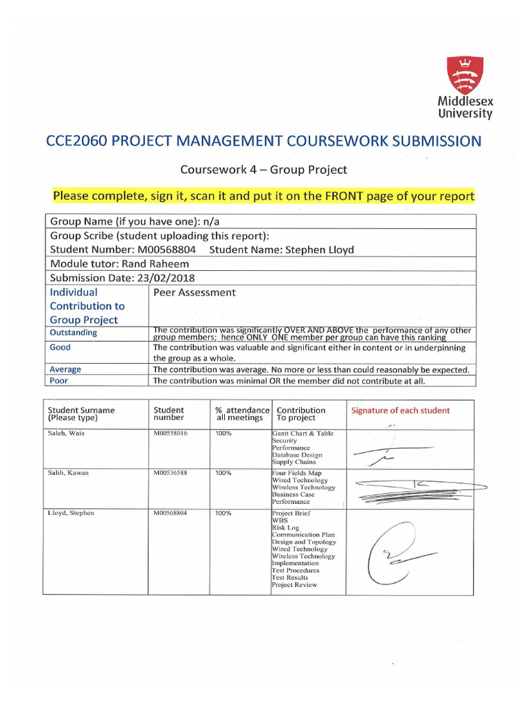 CCE 2060 - Coursework 4 (Report) | Download Free PDF | Computer Network | Router (Computing)