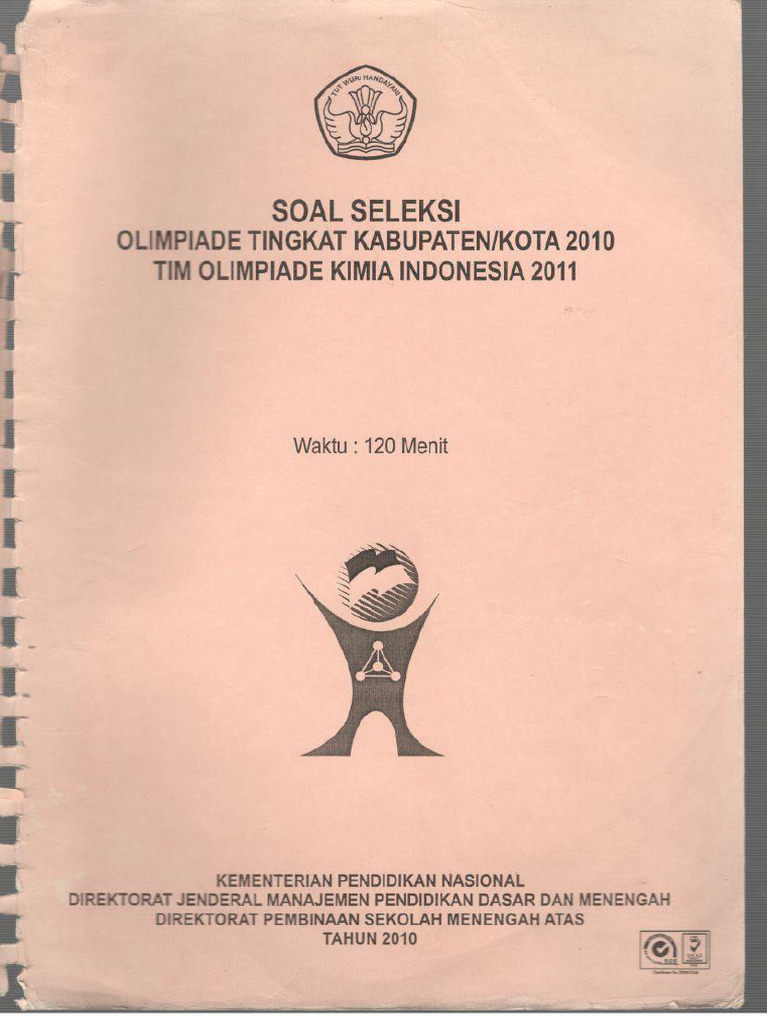 2010 Soal Osk Kimia | PDF