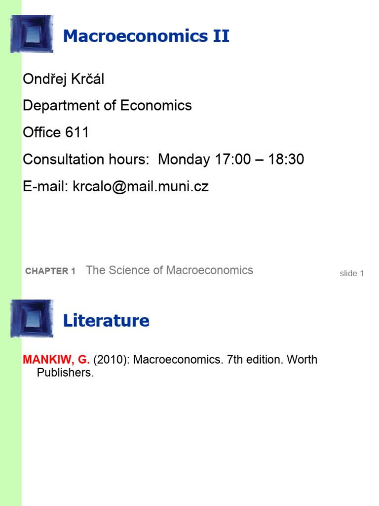 Lecture 1 Chap01 02 | PDF | Cost Of Living | Consumer Price Index