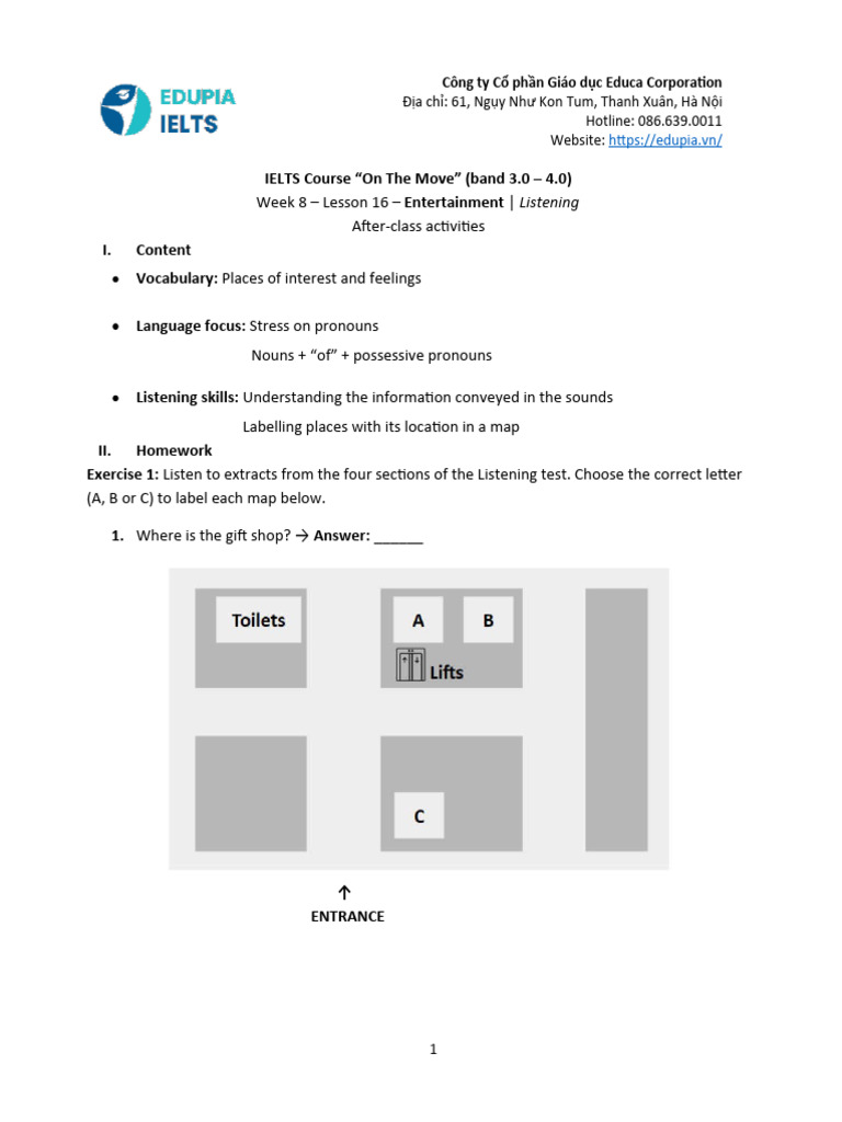 Band 3-4. W8 - L16 - Afterclass | PDF | Camping | Linguistics