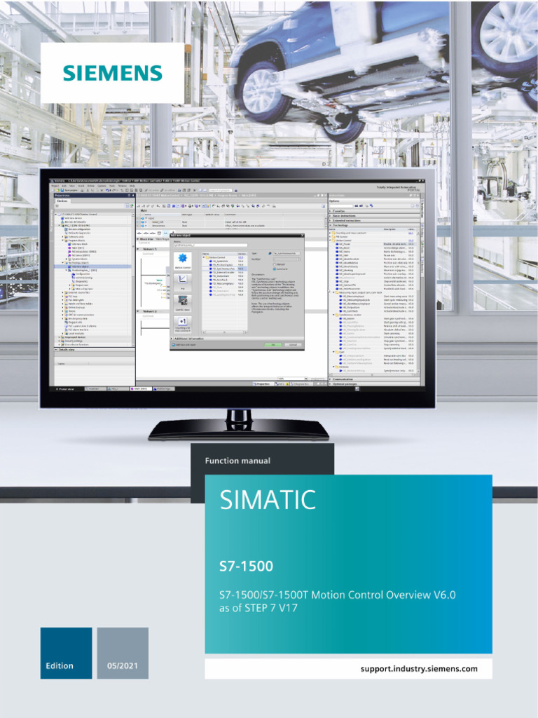 s71500 s71500t Motion Control Overview Function Manual en-US en-US | PDF | Visual Cortex ...