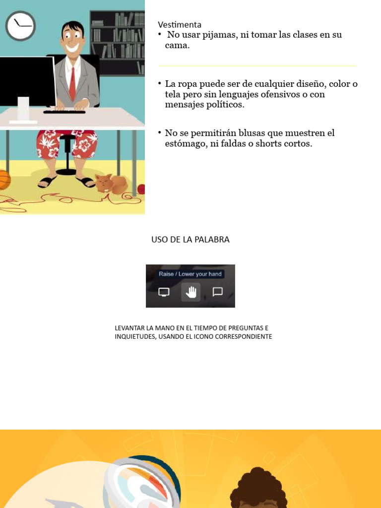 Normas para Clases Virtuales | PDF | Salud y bienestar