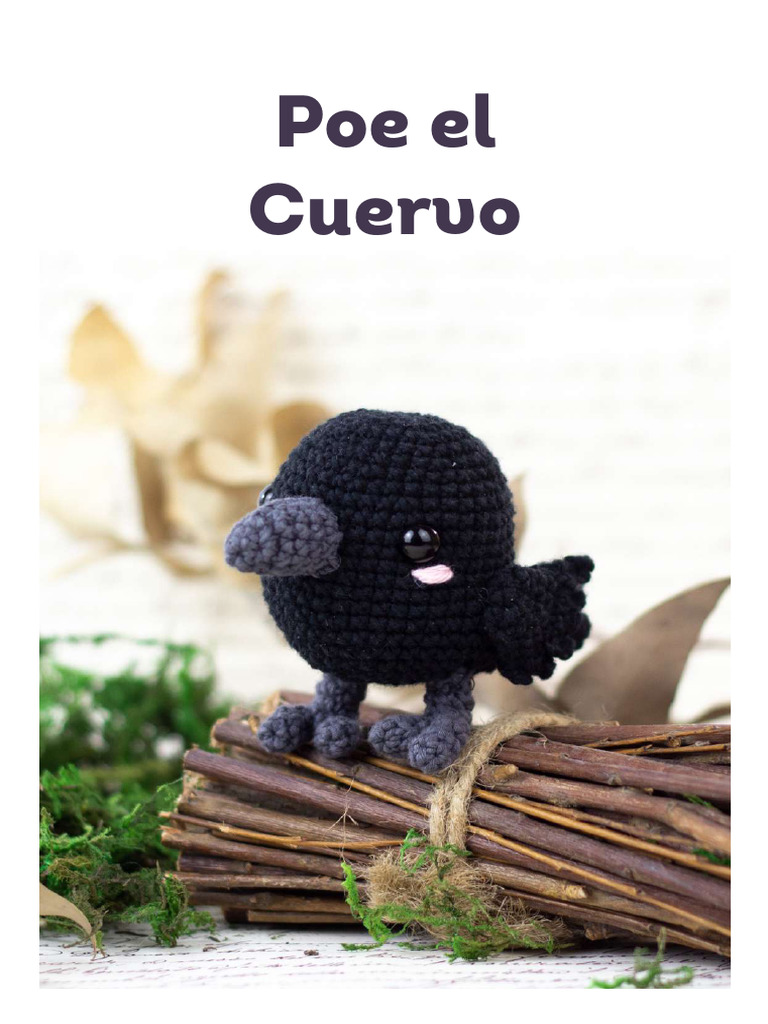 Patron Cuervo | PDF | Tejer | Tejidos Figurados