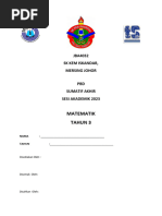 UASA Mathematics Year 3 2022 - 2023 | PDF