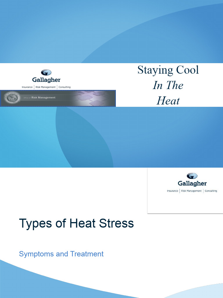 Powerpoint Heat Safety | PDF | Hyperthermia | Human Diseases And Disorders