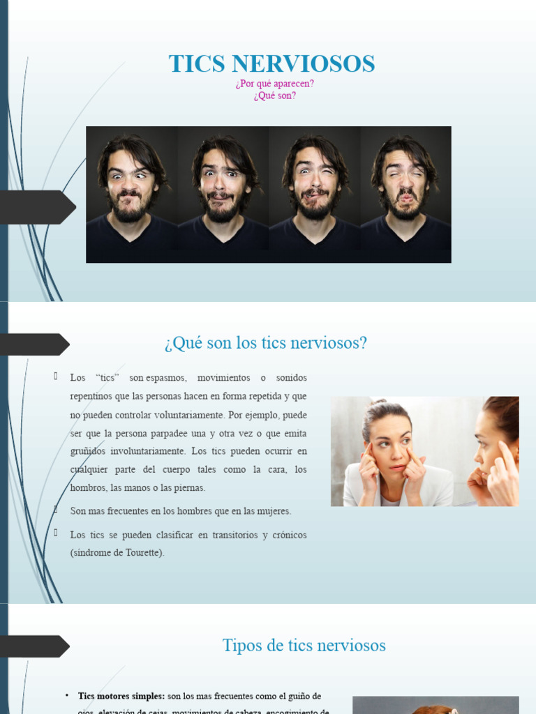 Tics Nerviosos | PDF