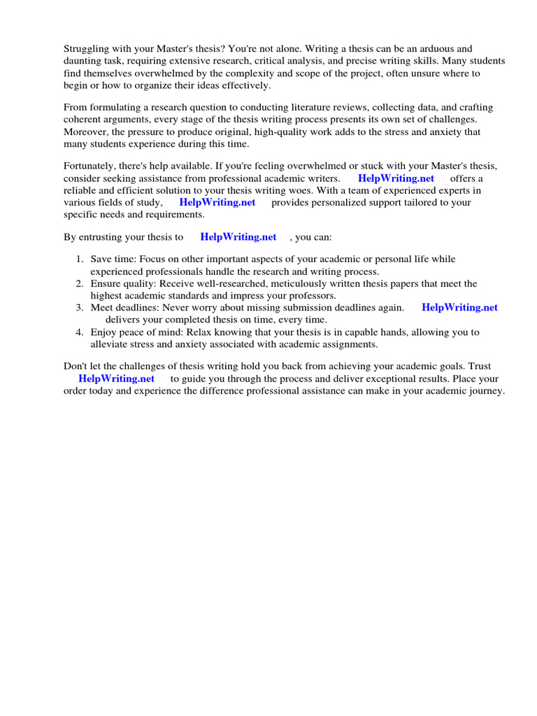 Mit Master Thesis Download | PDF