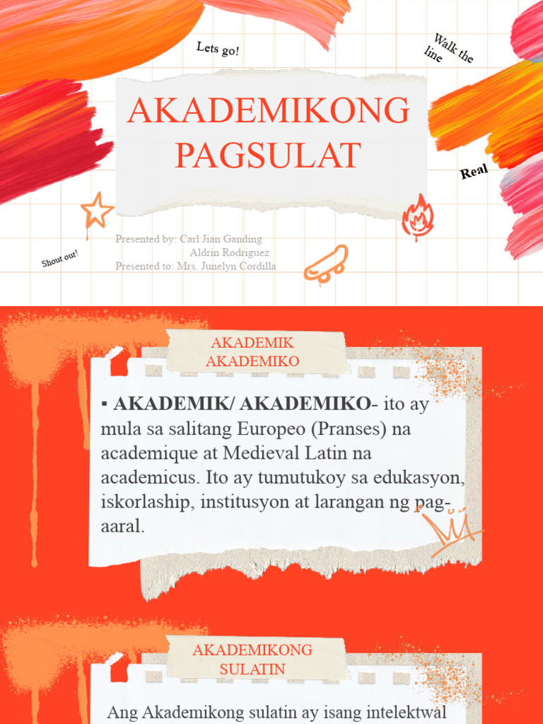 Pagsulat PPT Presentation | PDF