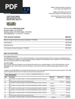 PNC Bank Statement | PDF | Banks | Overdraft