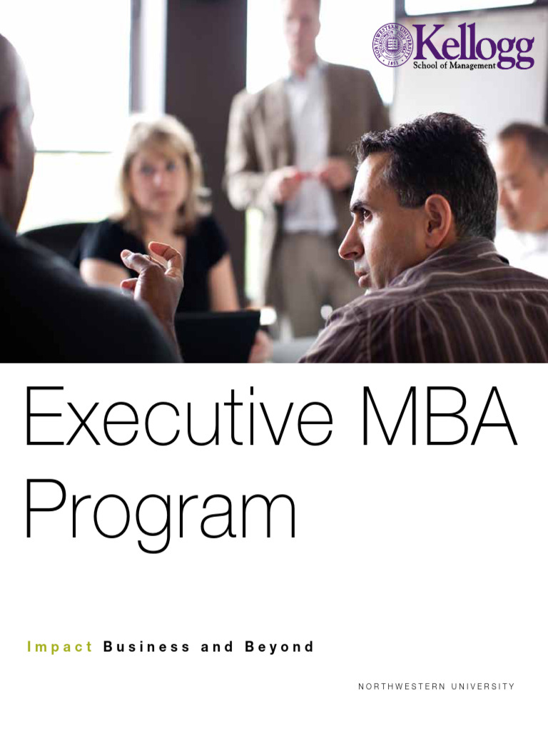 2010 EMBA Brochure | PDF | Master Of Business Administration | Leadership