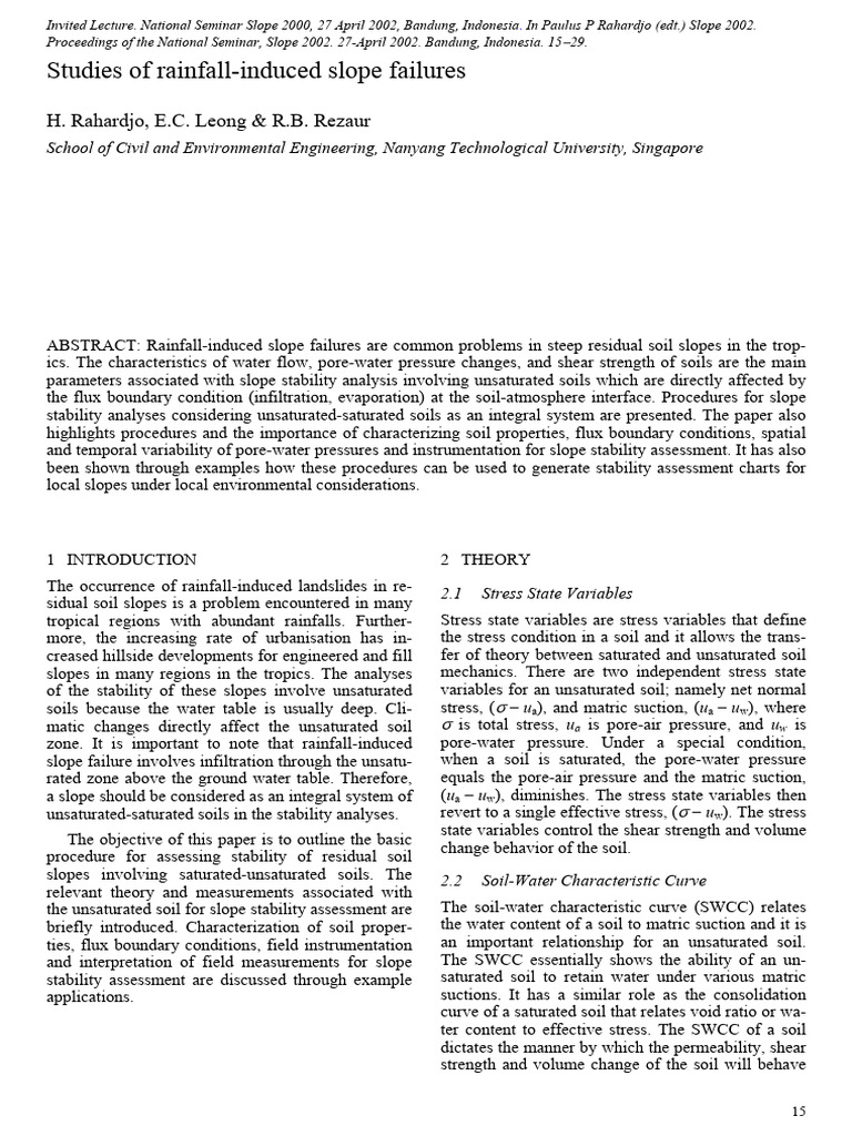 Bandung Paper6 | Download Free PDF | Porosity | Soil
