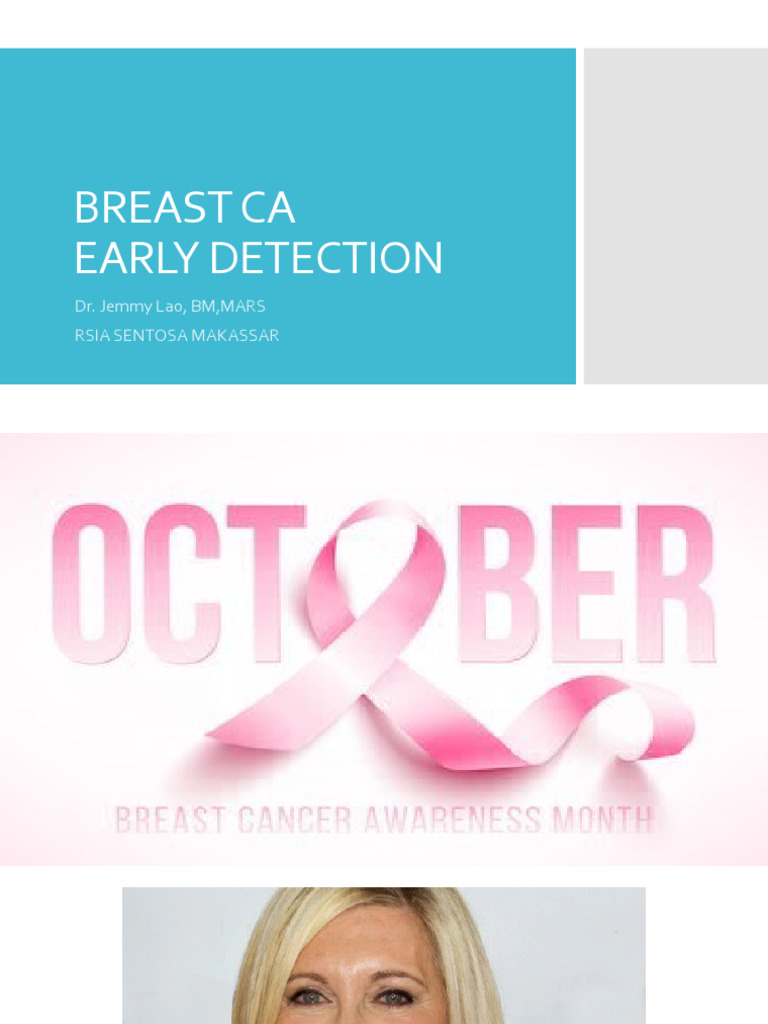 BREAST CA DETEKSI DINI | PDF | Mammography | Breast Diseases