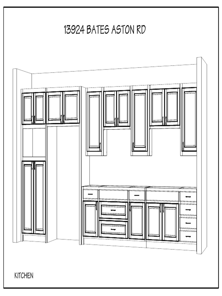 CABINET DRAWINGS | PDF | Home | Kitchen