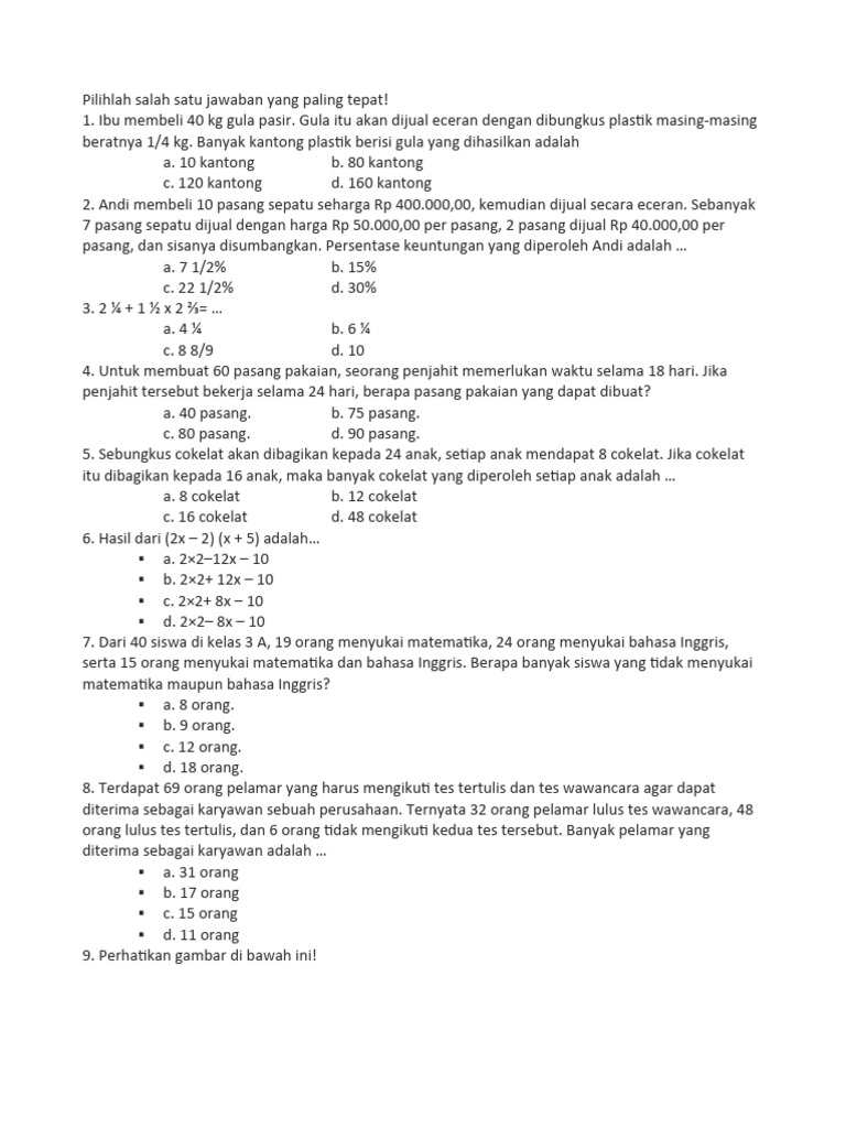 Matik | PDF | Metode & Bahan Ajar | Griya & Taman