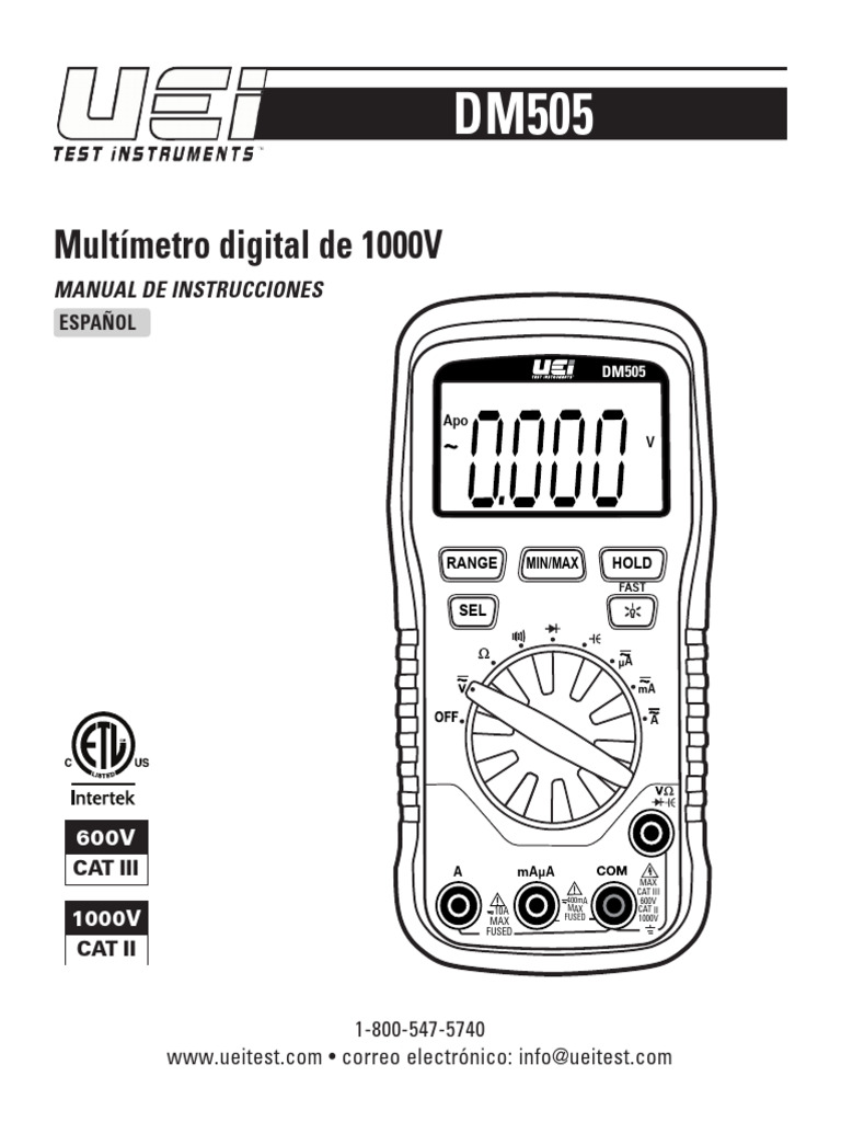 Dm505 Man Esp | PDF