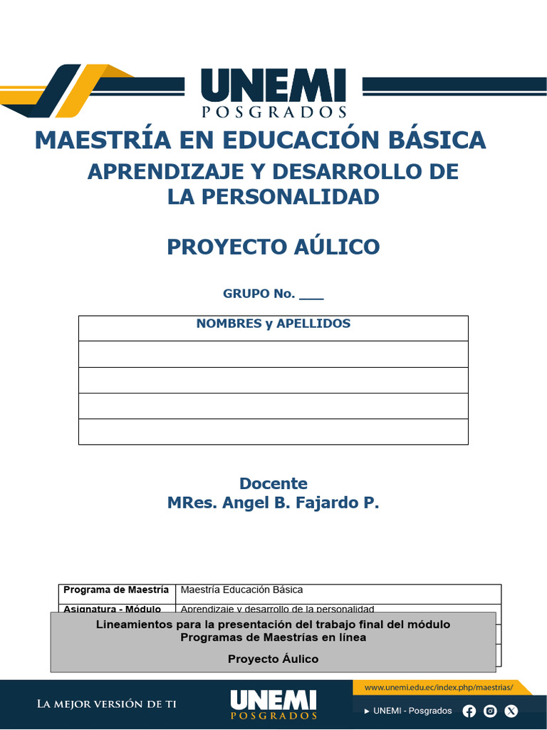 Proyecto Áulico ADP | PDF | Educación primaria | Aprendizaje