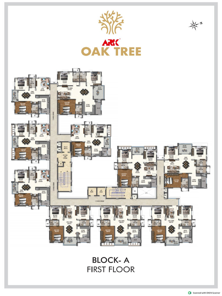 Oak Tree Block-A Plan | PDF