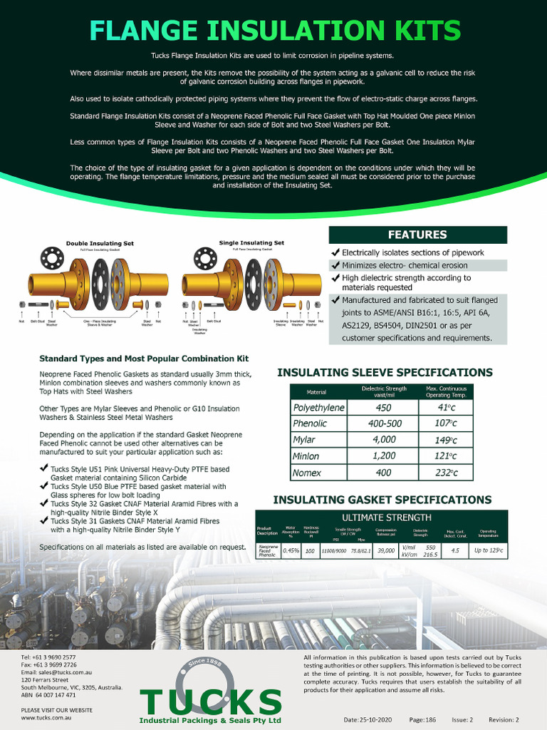 FLANGE INSULATION KITS-v2 | PDF