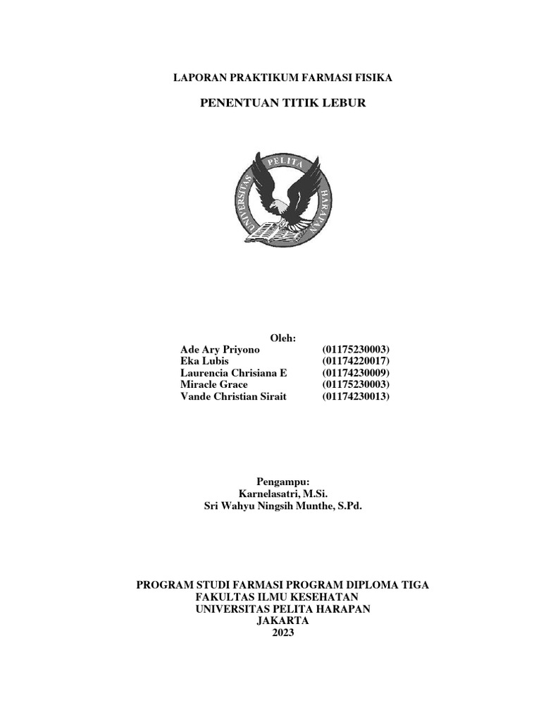Penentuan Titik Lebur Fixx | PDF