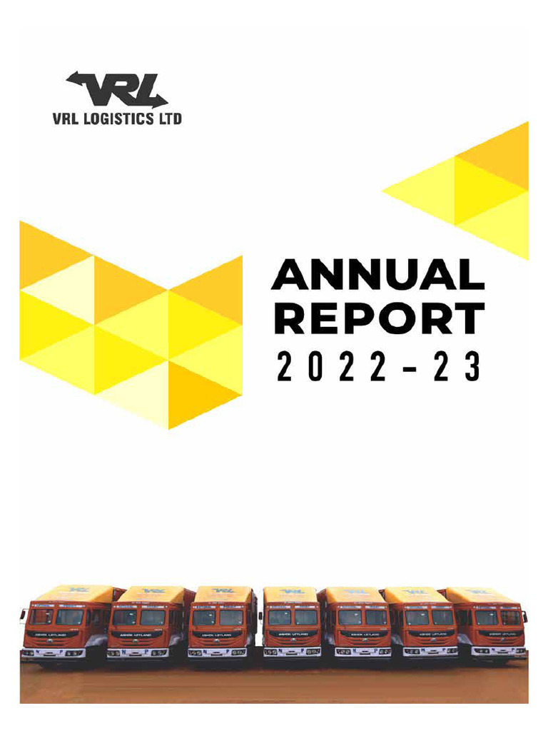 VRL Annual Report 2022-23 | PDF | Dividend | Electronic Voting