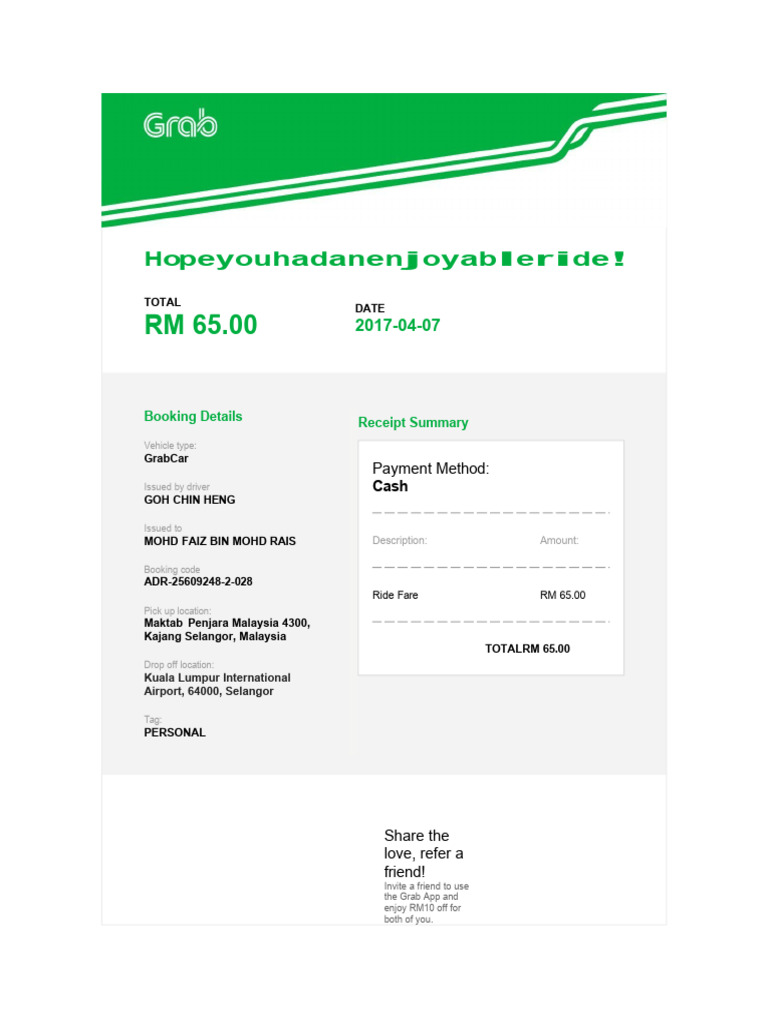 Resit Grab | PDF | Service Industries | Transport