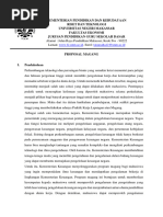Proposal Magang (Template) | PDF