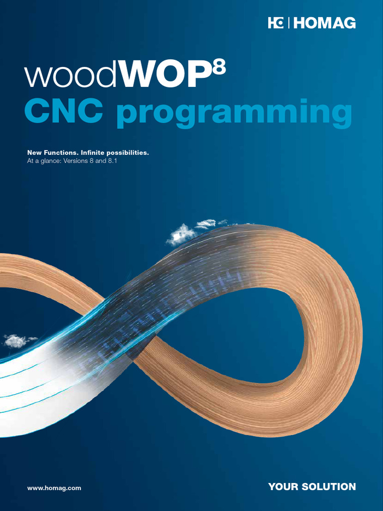 CNC Software woodWOP 8 Brochure EN | PDF | Macro (Computer Science) | Computer Aided Design